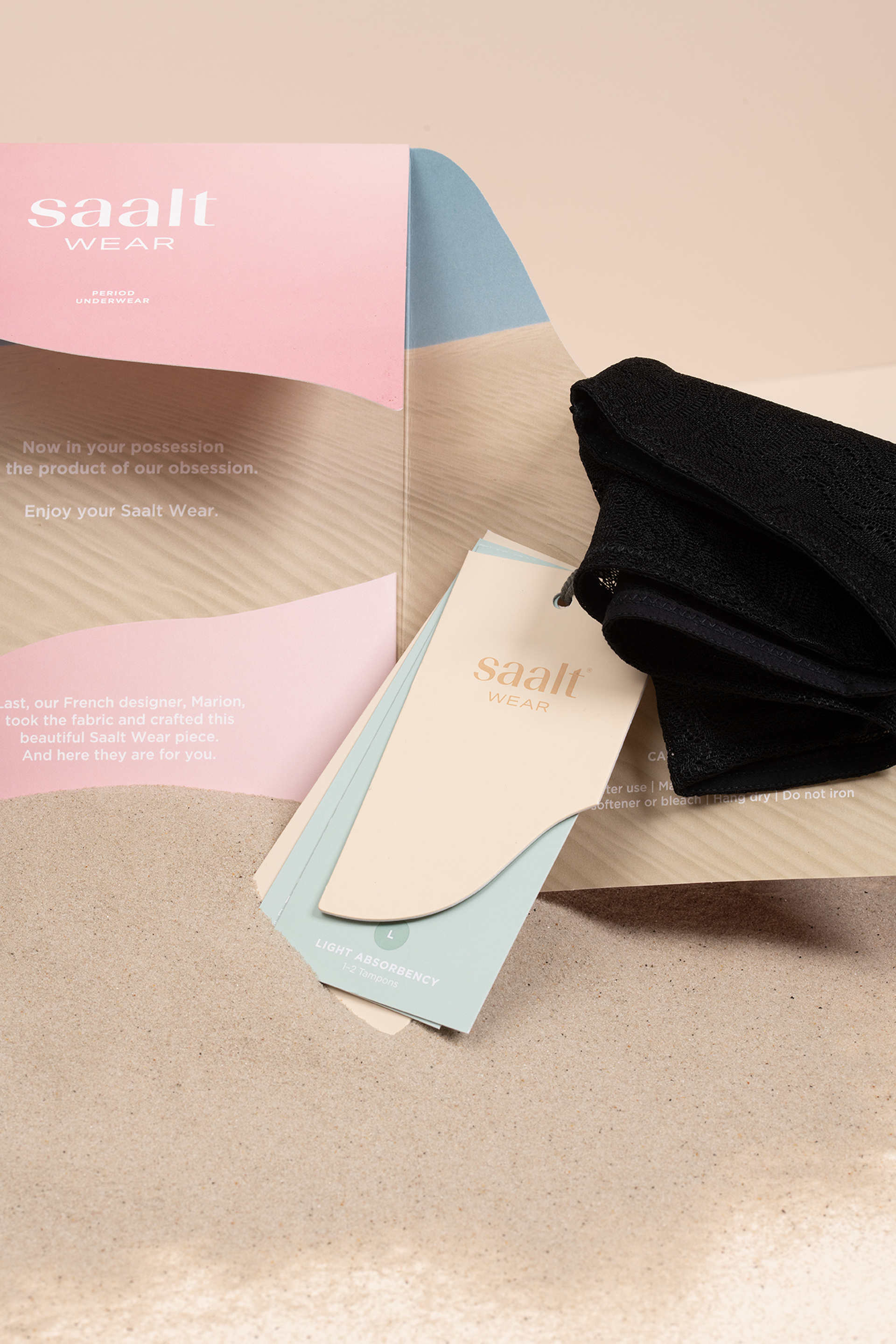 Saalt Wear | Brand | Packaging | Graphical House