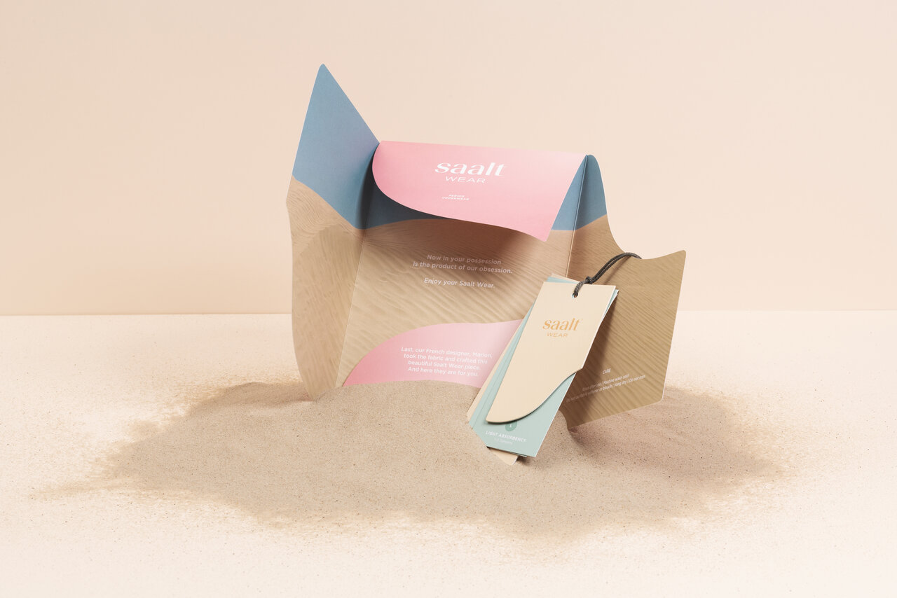 Saalt Wear | Brand | Packaging | Graphical House