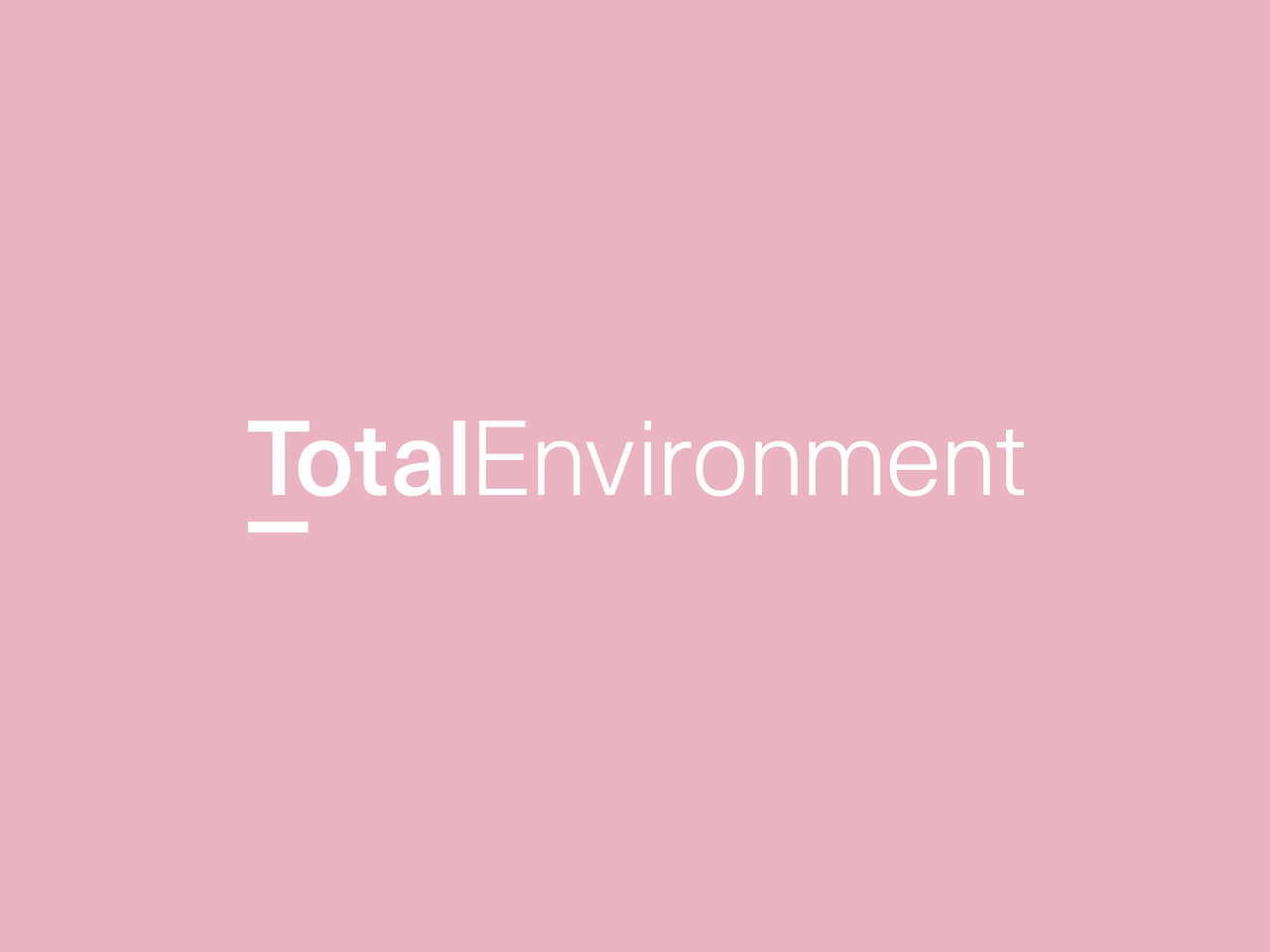Total Environment | Brand Strategy | Graphical House