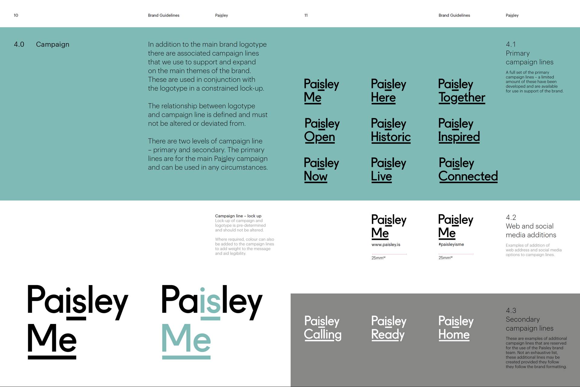 Paisley is | Brand | Strategy | Graphical House